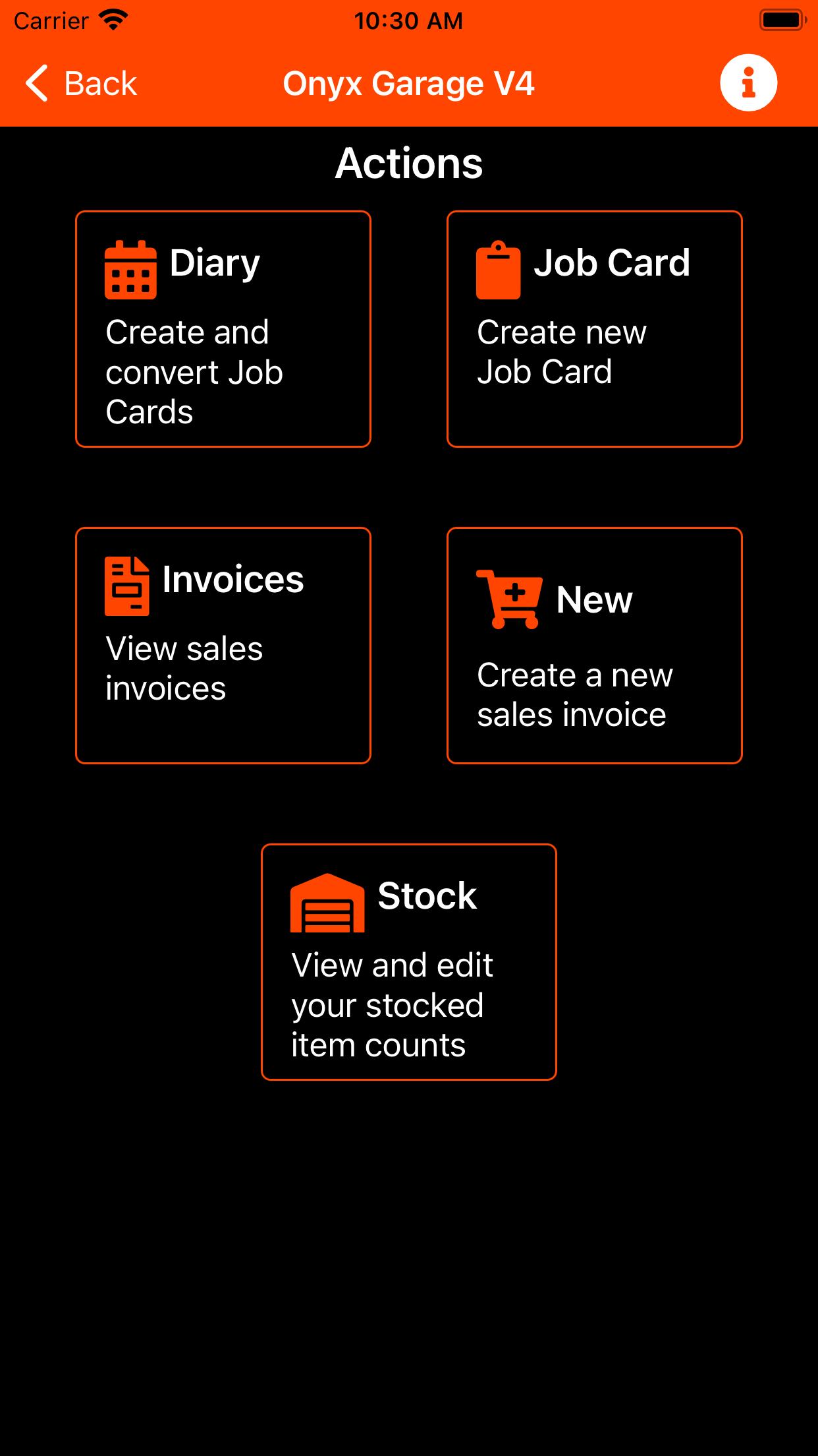 Download Onyx Garage V4 for Android android on PC