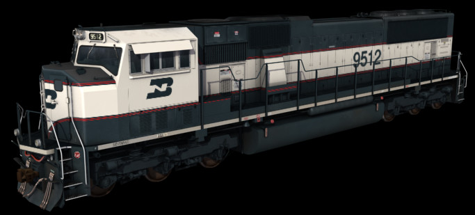 Download Trainz 2022 DLC - Burlington Northern Railroad - EMD SD70MAC ...
