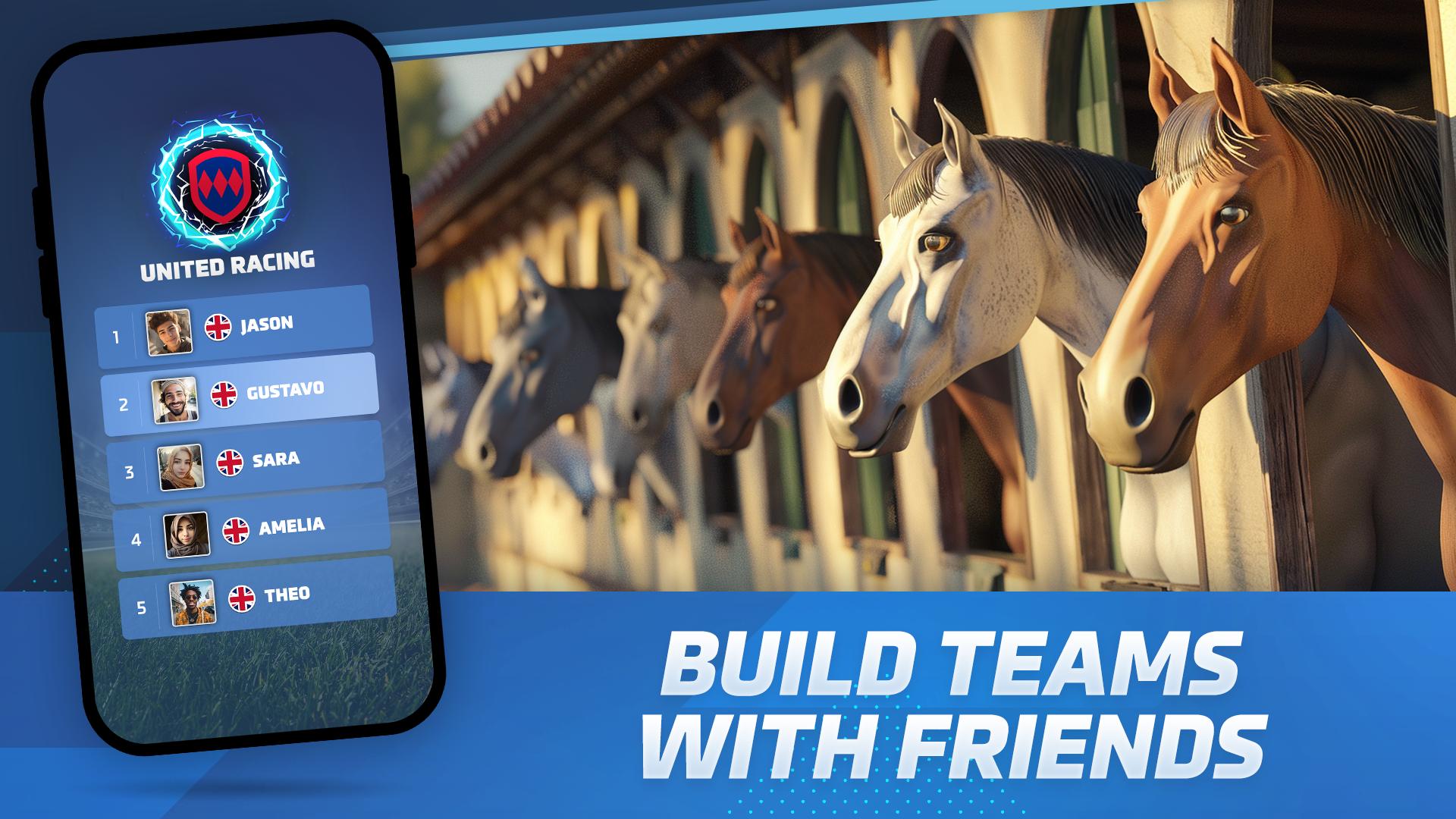 Descargar Horse Racing Rivals: Team Game en PC | GameLoop Oficial