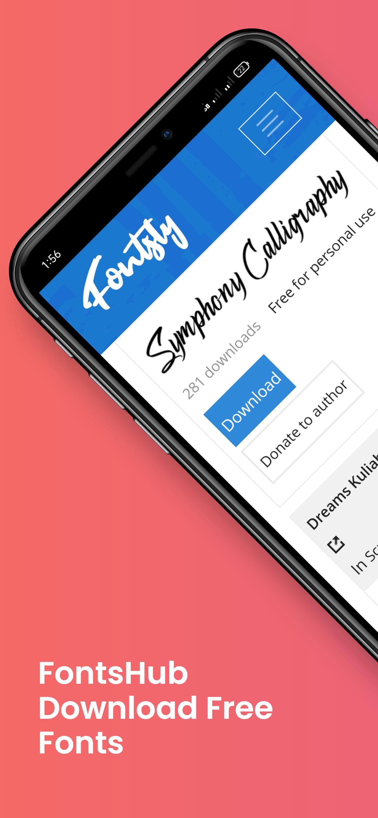 在電腦上下載FontsHub - Fonts Installer | GameLoop官方網站