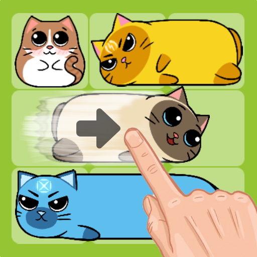 Download Cat Block: Cute Sliding Puzzle android on PC