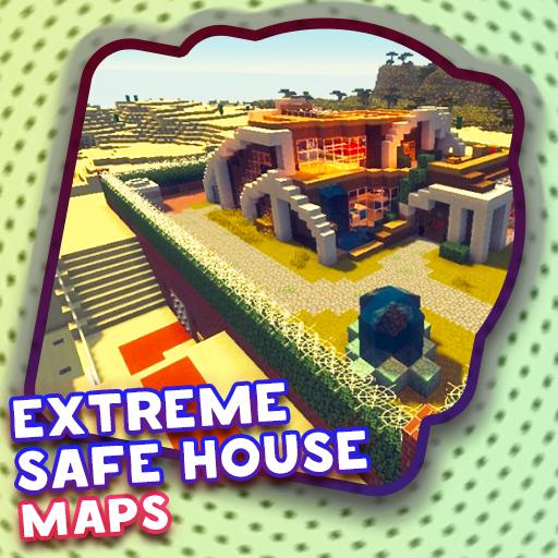 Download Extreme Safe House maps for minecraft pe android on PC