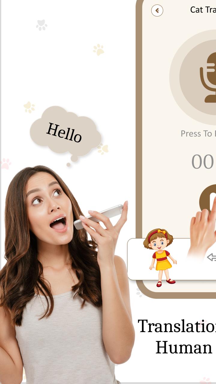 Download Cat Voice Language Translator android on PC