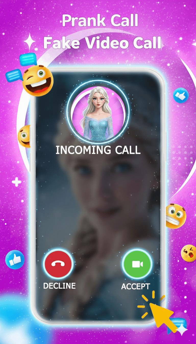 PCにPrincess Fake Call & Chatをダウンロードする| GameLoopオフィシャル