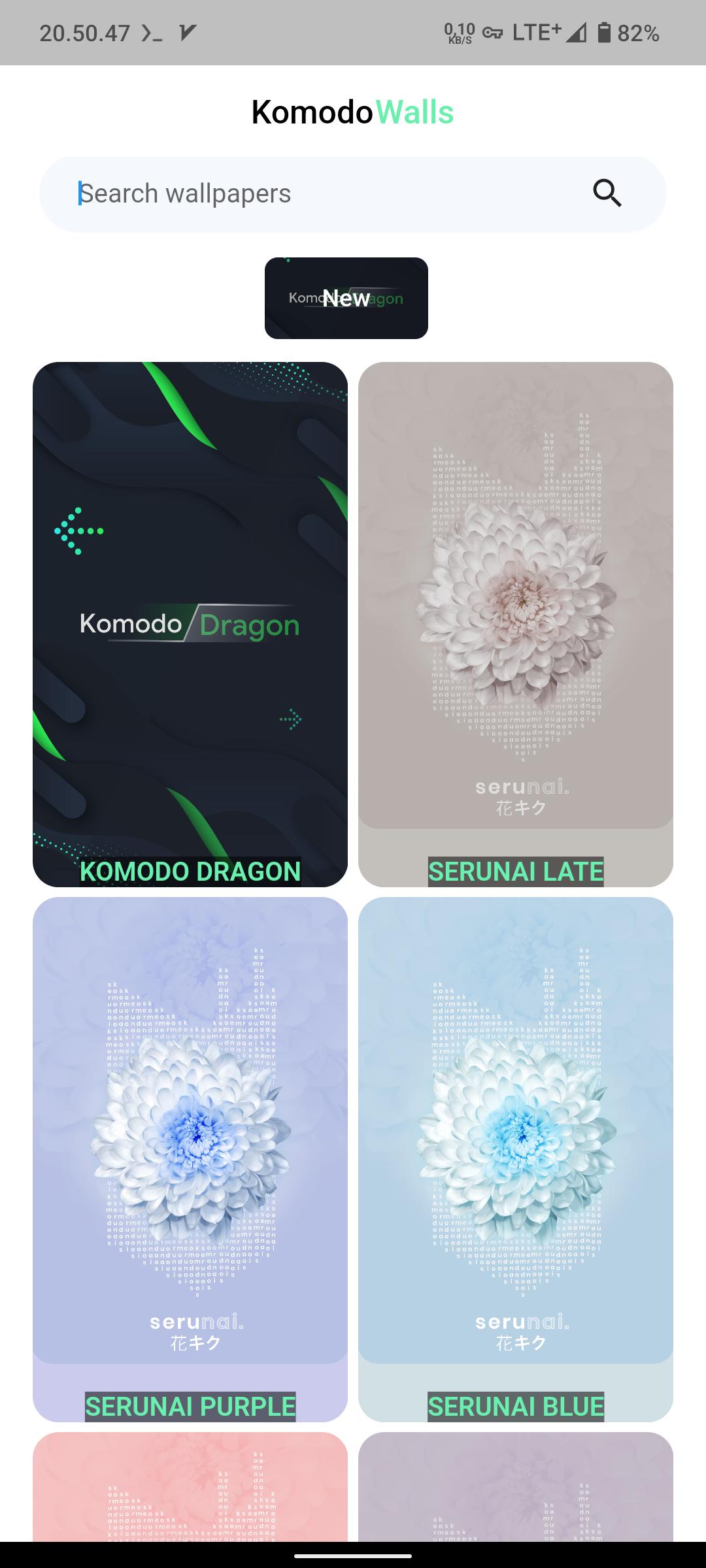Download Komodo Walls android on PC