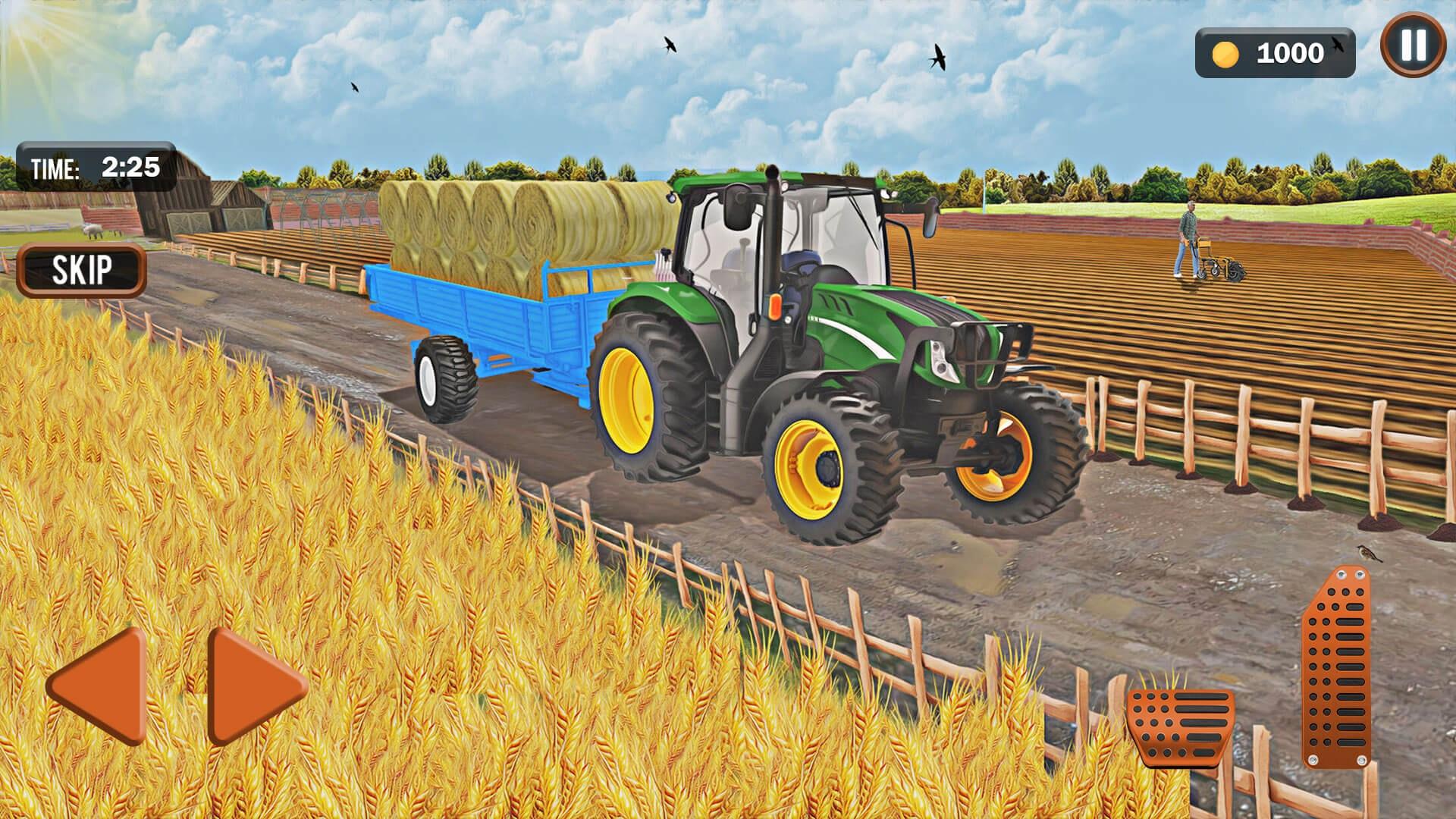 Download Tractor Farming Driver Offline android on PC