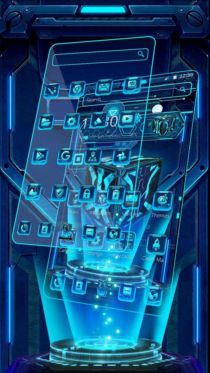 ดาวน์โหลด Neon future Cube Theme บนพีซี | GameLoop Official