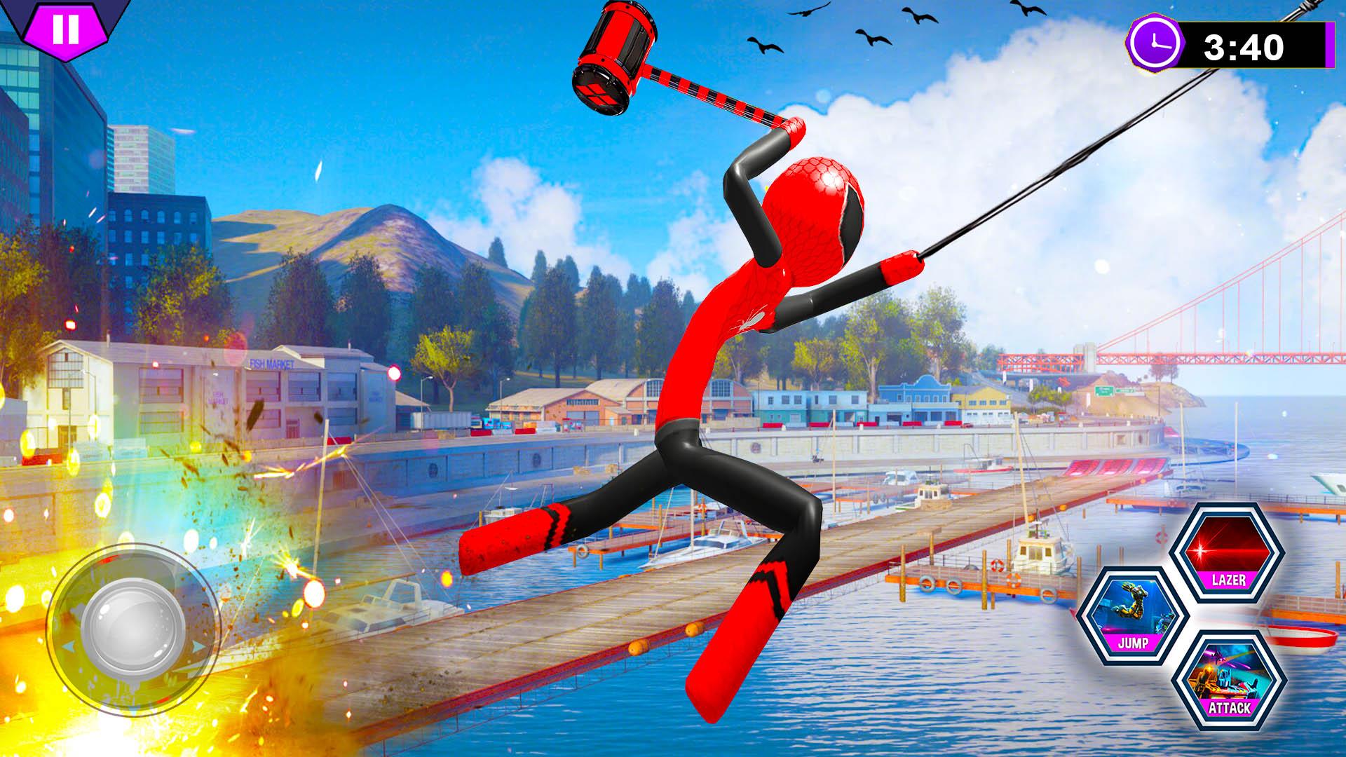 Download Real Stickman Hero Fighting android on PC