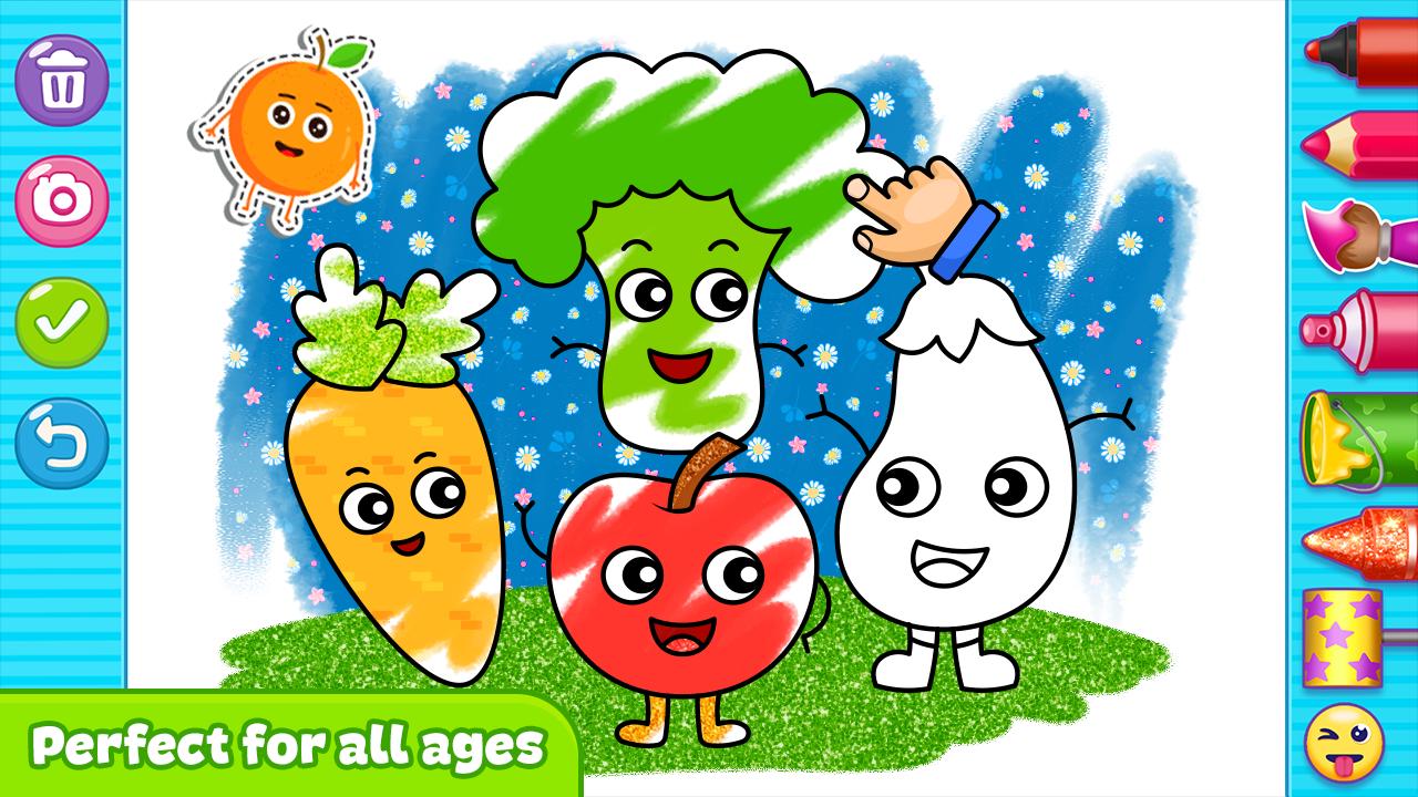 Download Fun Coloring games for kids android on PC