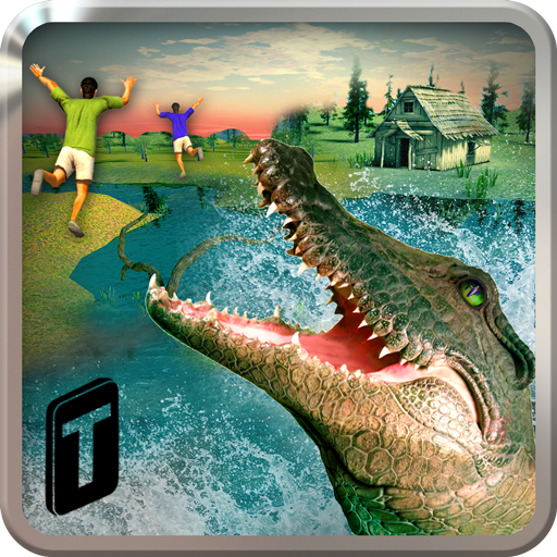 Download Swamp Crocodile Simulator 3D android on PC