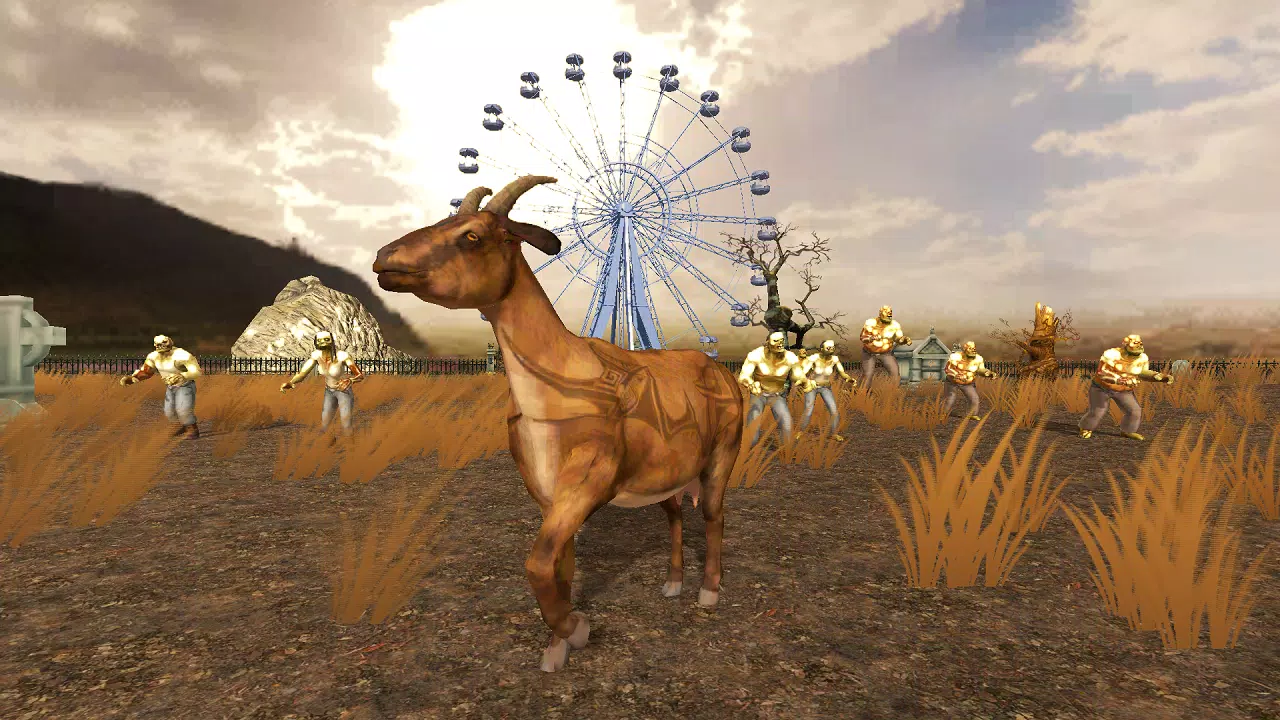 تنزيل Goat Simulator : Goat Vs Zombies على جهاز الكمبيوتر | مسؤول GameLoop