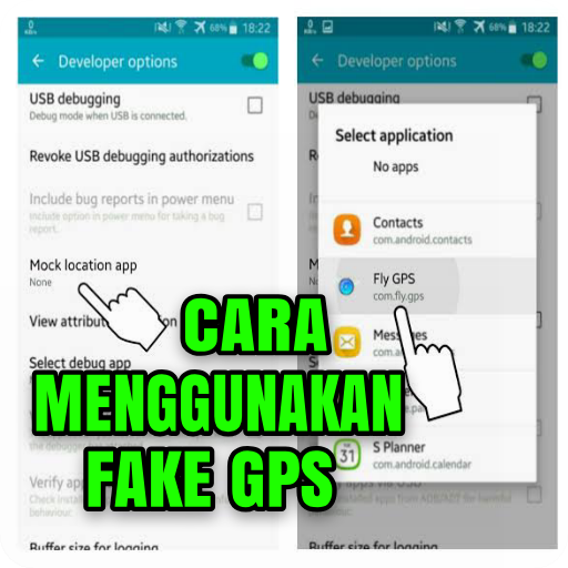 Download Cara Menggunakan Fake GPS android on PC