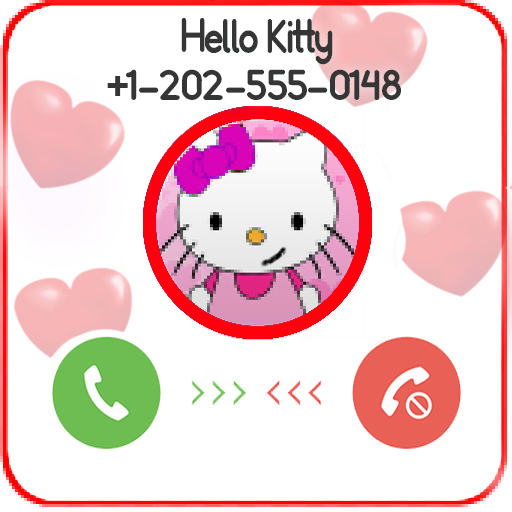 Baixe Hello Kitty Call Simulator no PC | Oficial GameLoop