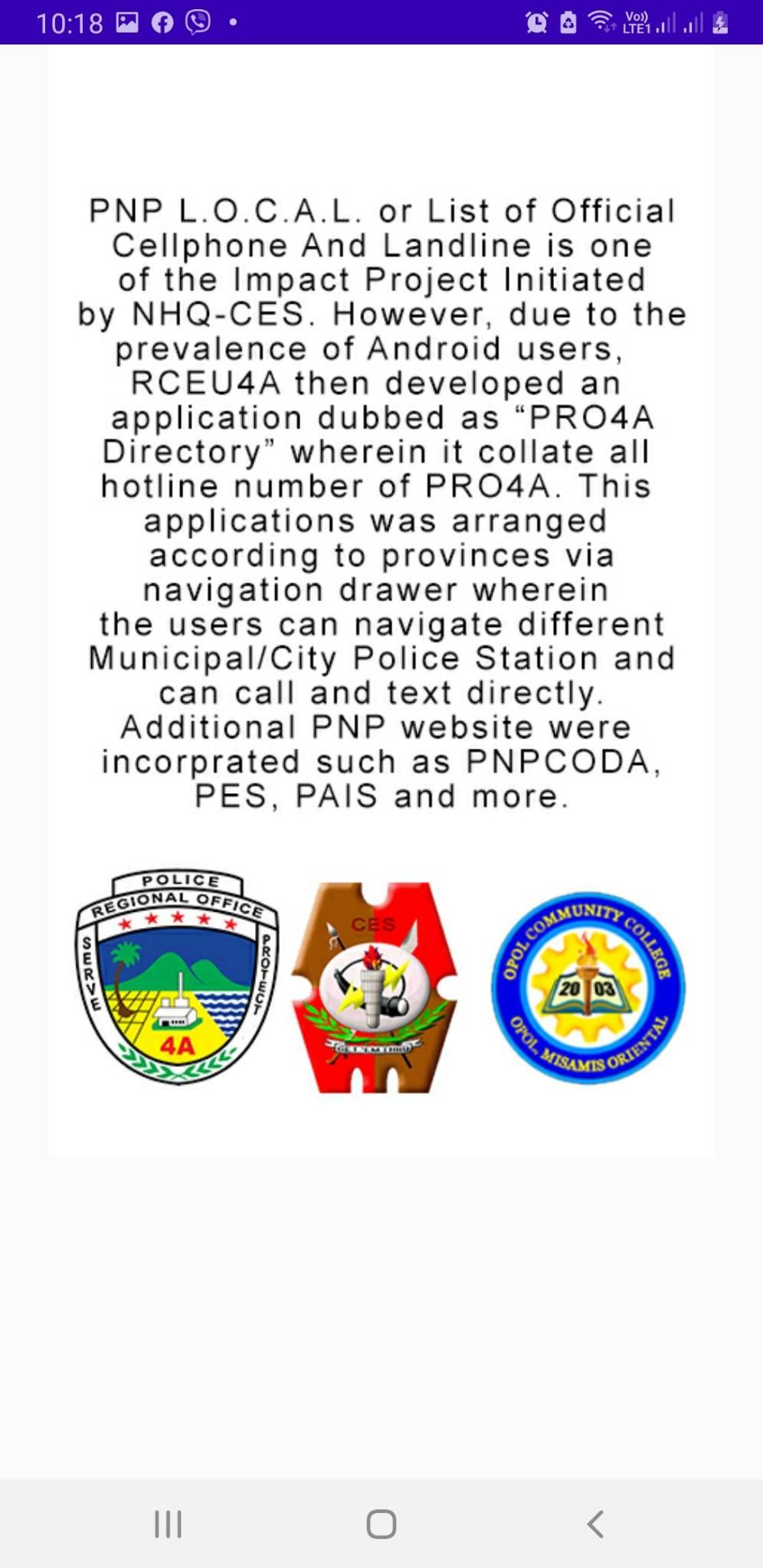 Download PRO4A Directory android on PC