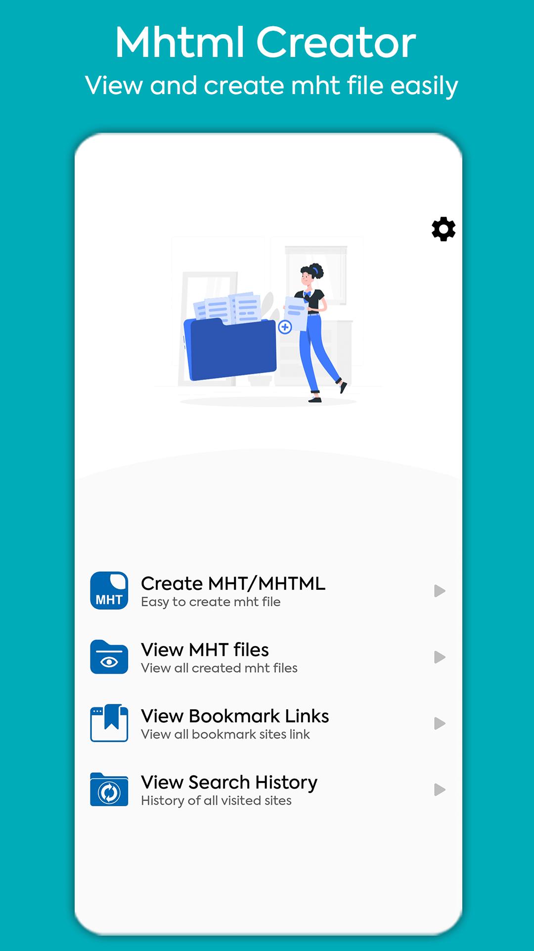 Download Mhtml Viewer And Creator android on PC