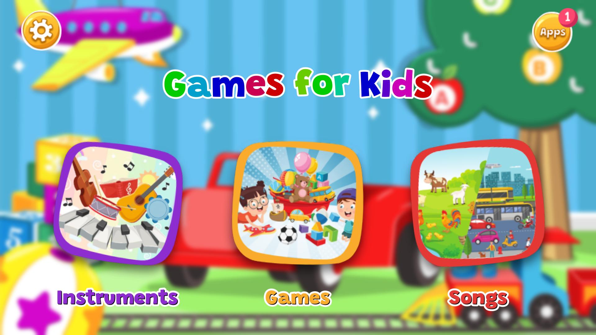 Download Games for Kids | instruments android on PC