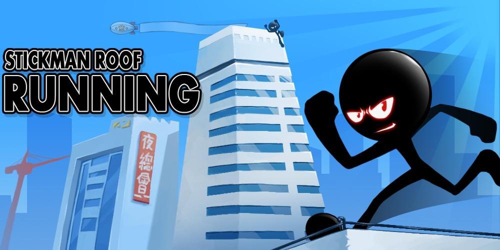Download Stickman Roof Running android on PC