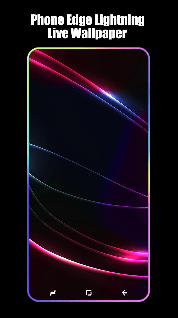 Descargar Phone Edge Lightning Live Wallpaper en PC | GameLoop Oficial