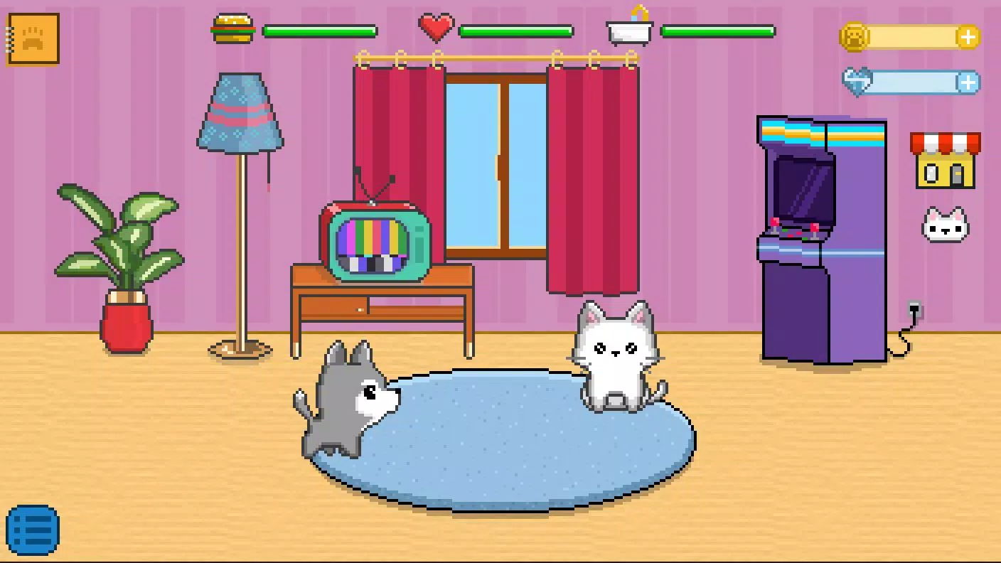 تنزيل Fluffy Pixels - Virtual Pet على جهاز الكمبيوتر | مسؤول GameLoop