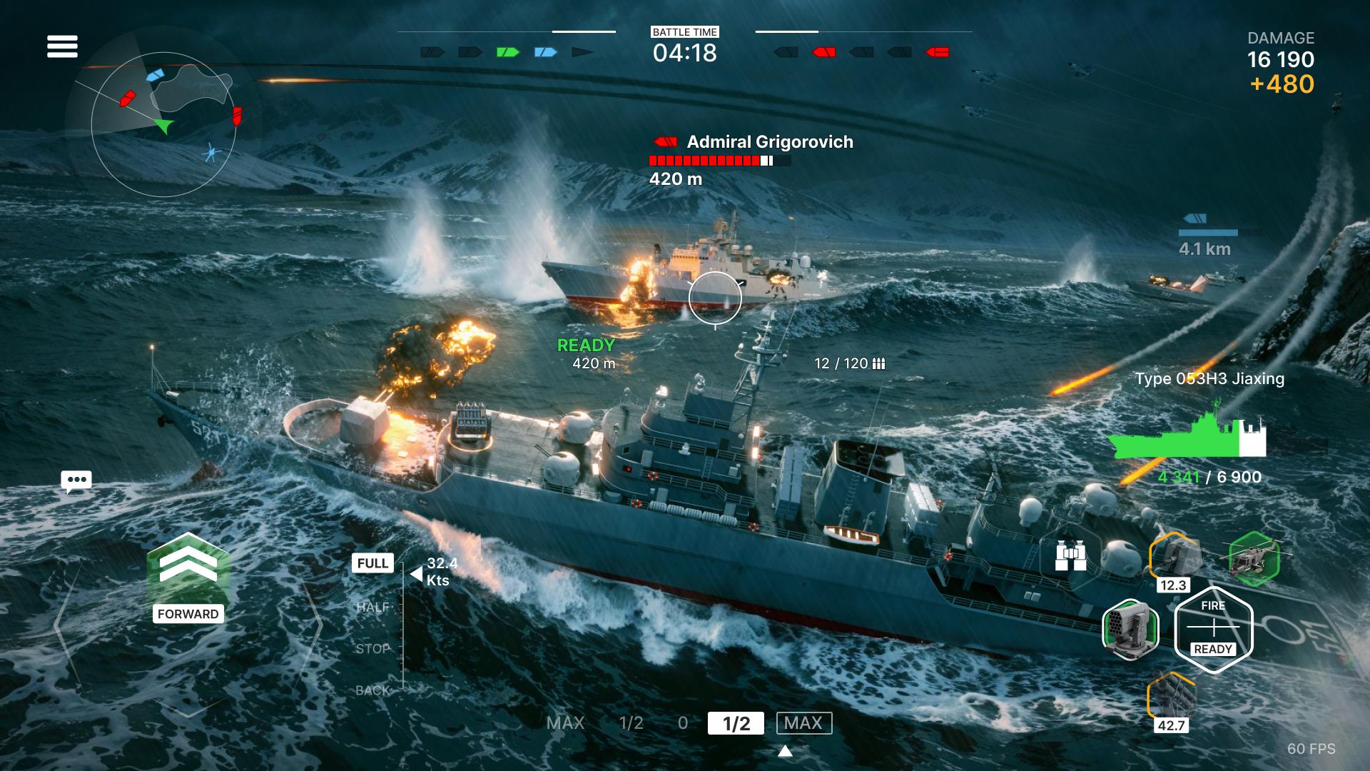 Download Warships Mobile 2: Naval War android on PC