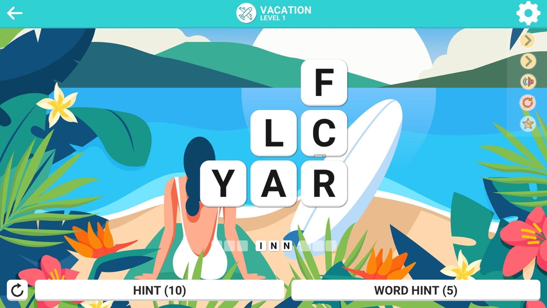 Download Square Word: Summer Edition Free and Play on PC