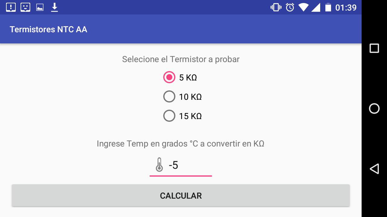 Download Termistores NTC android on PC