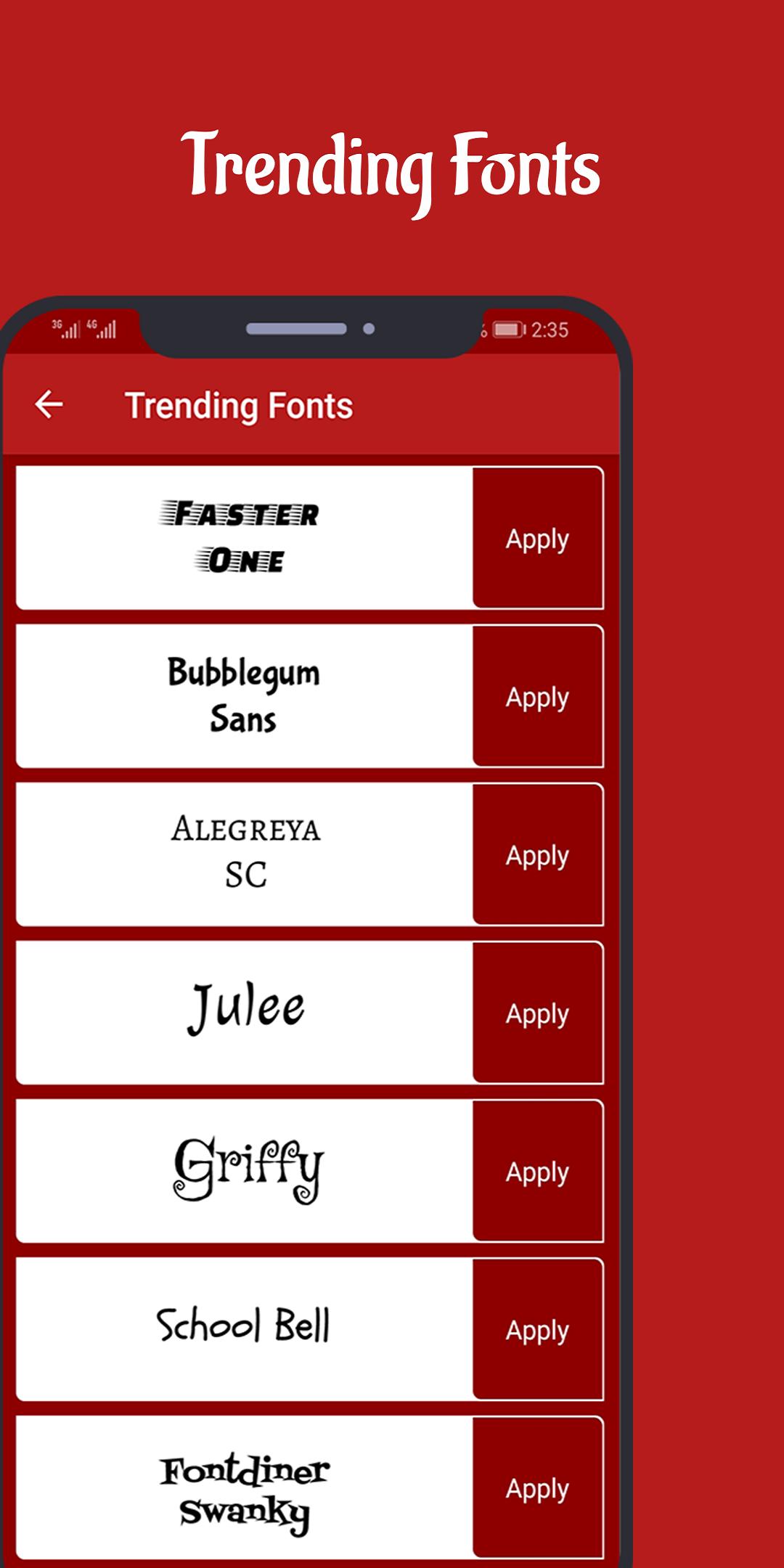 Download Fonts for Huawei Emui android on PC