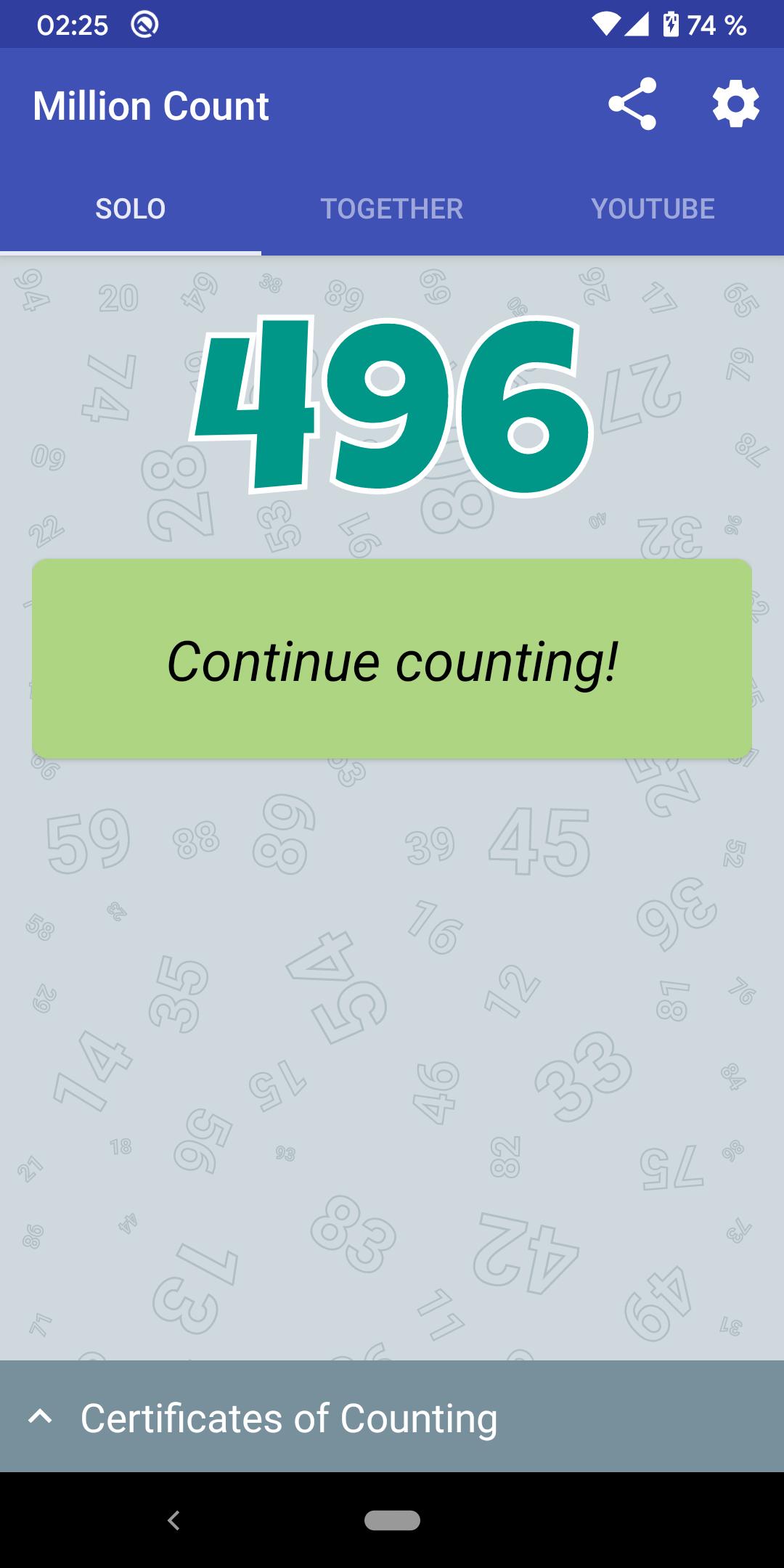 Download Million Count android on PC