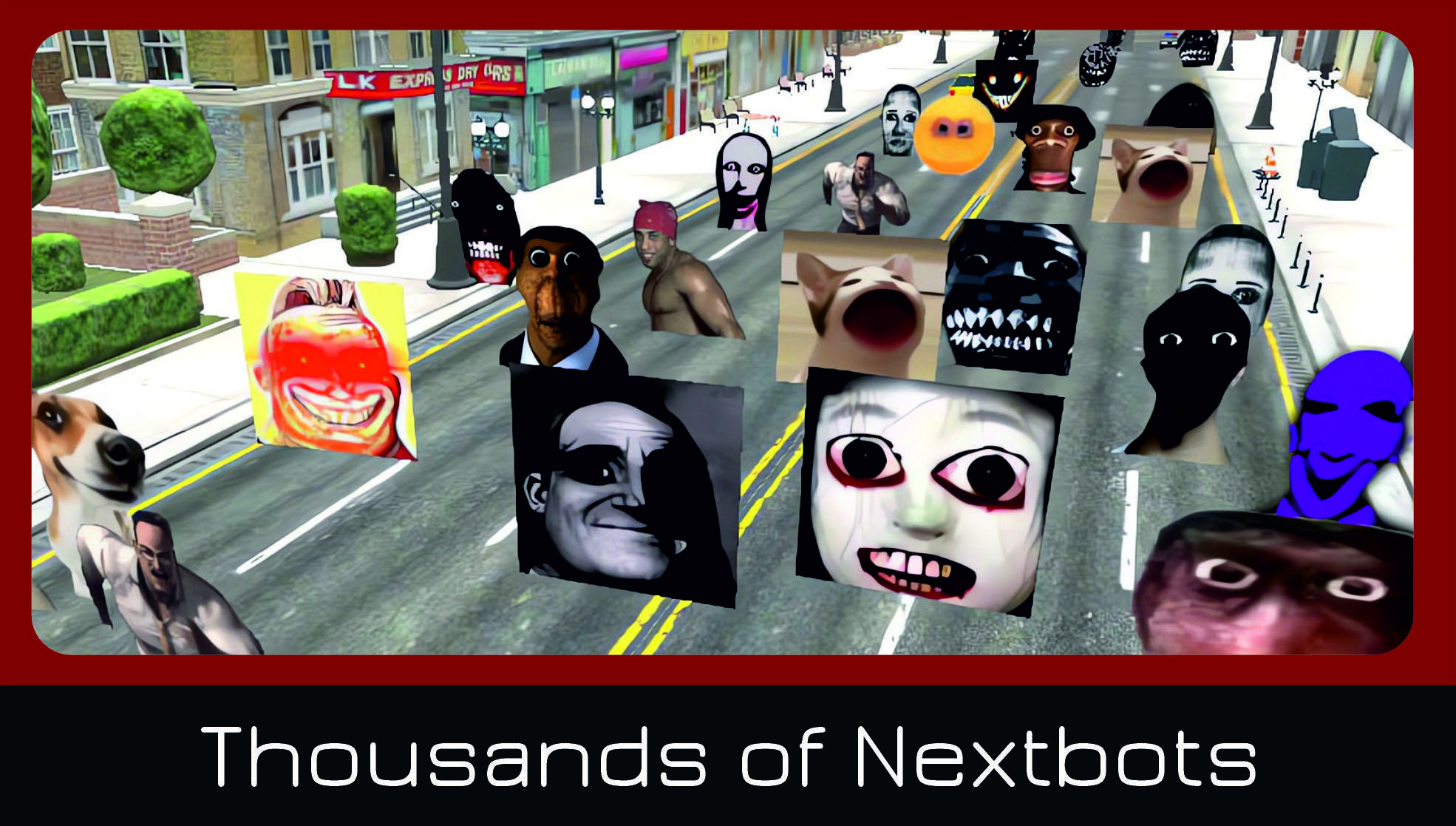 Download Nextbots Online: Backrooms android on PC