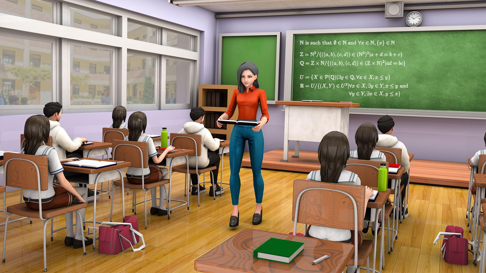 Download School Teacher Simulator Life android on PC