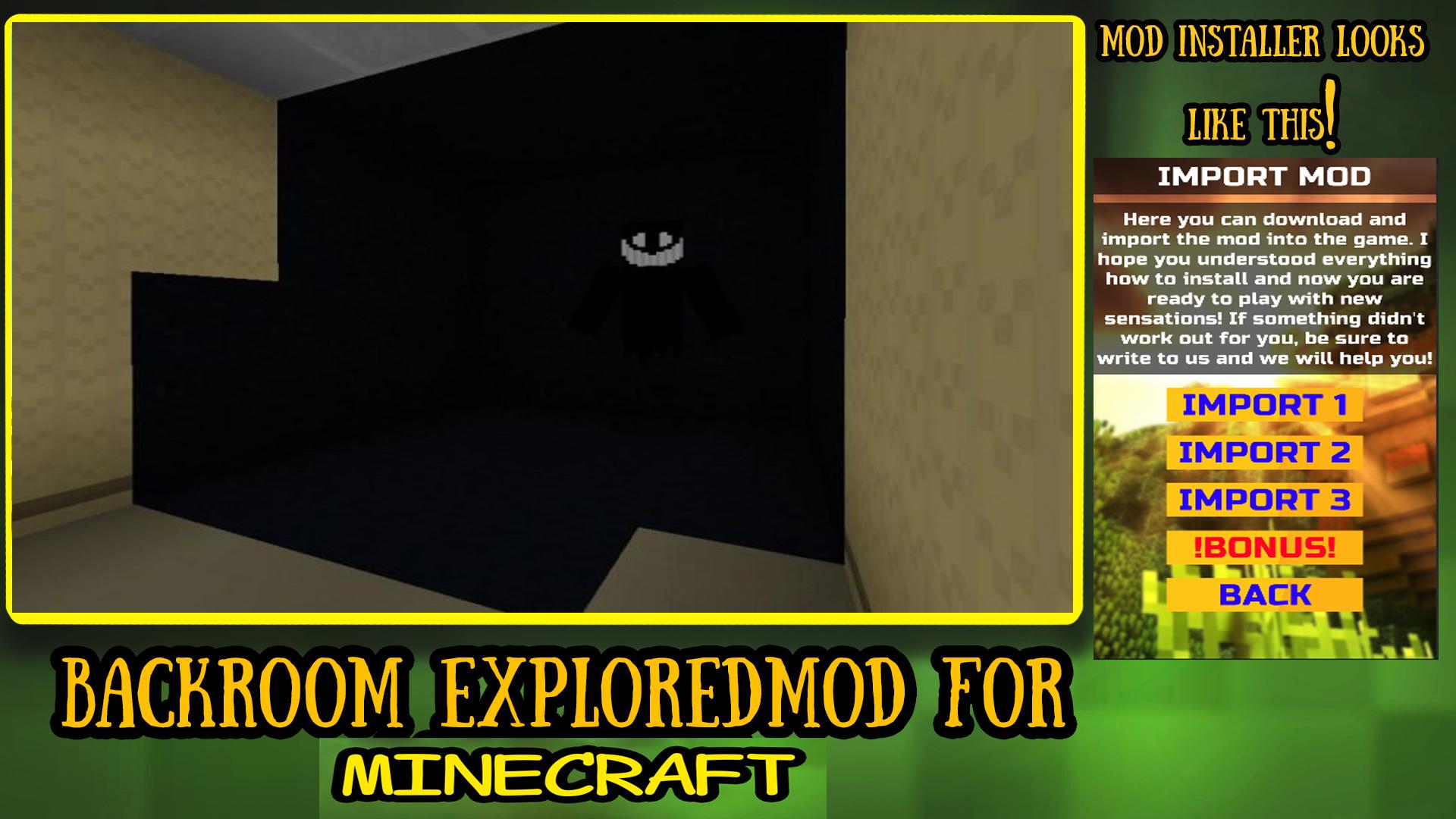 Download Backroom Mod For Minecraft android on PC