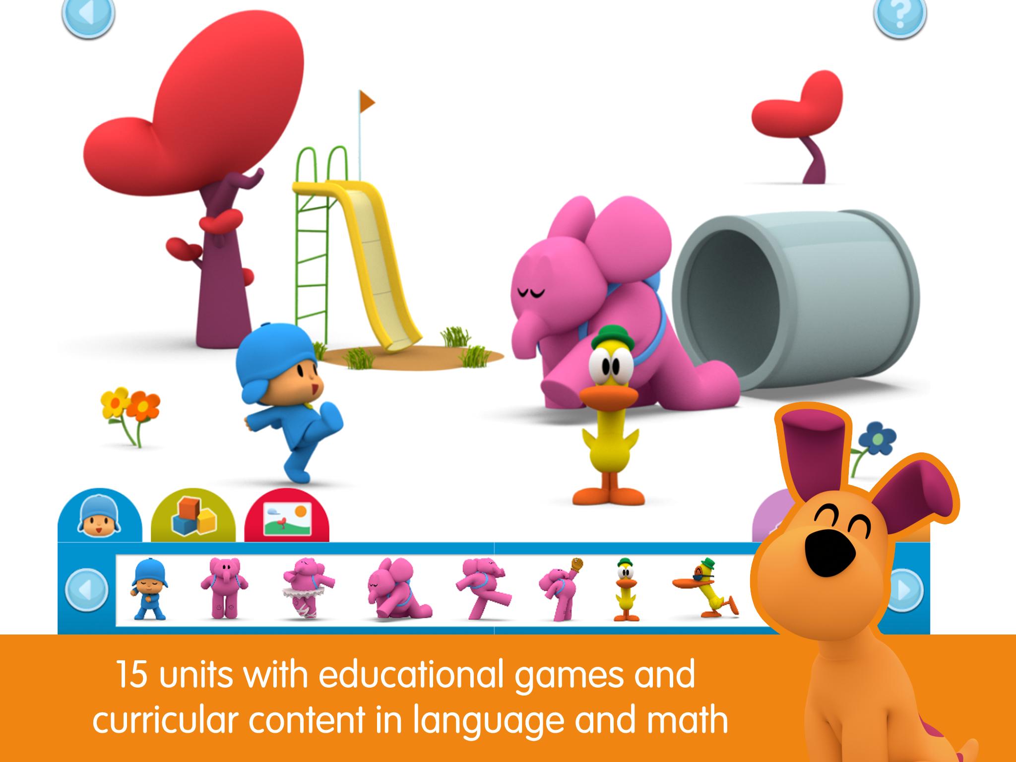 Download Pocoyo PlaySet Learning Games android on PC