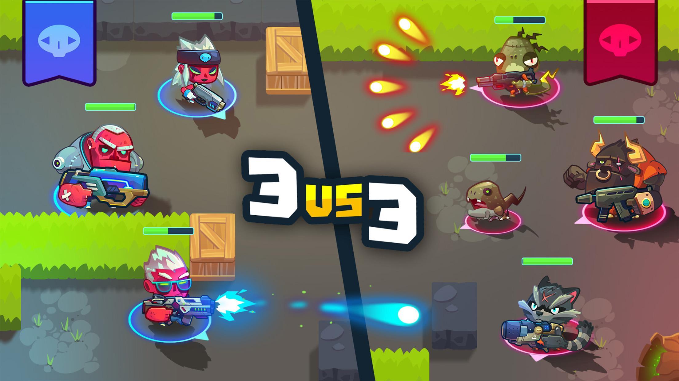 Download Boom Arena : Free Game MOBA Br android on PC