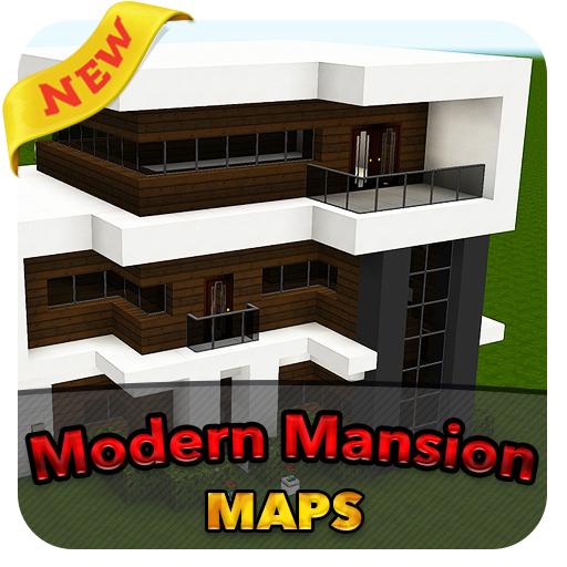 Download Modern mansion maps for minecraft pe android on PC
