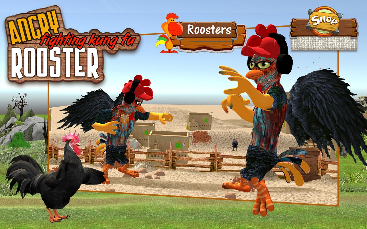 Download Angry Rooster Fighting Kung Fu android on PC