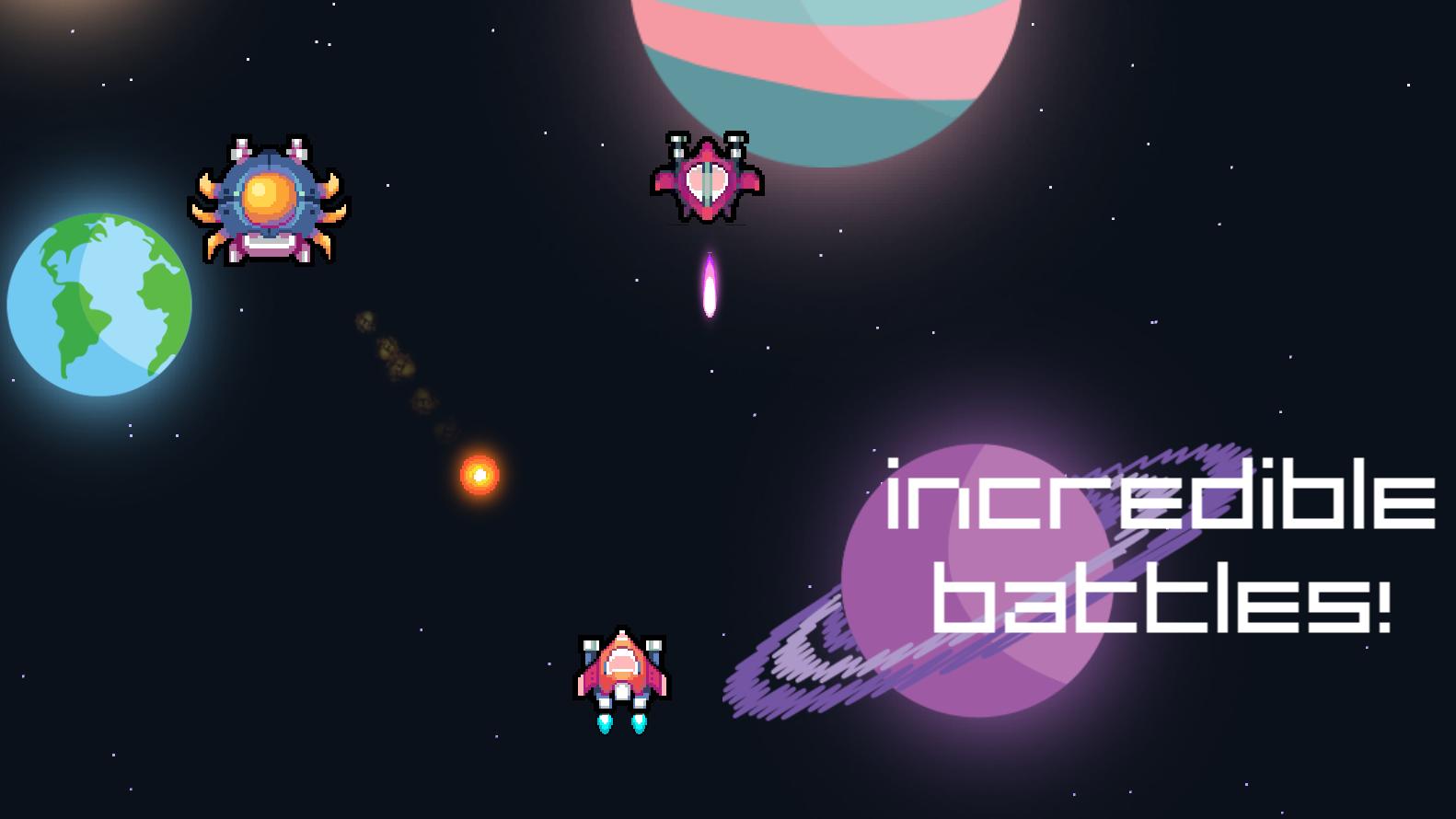 Download Pixel Journey: 2D Space Shooter android on PC