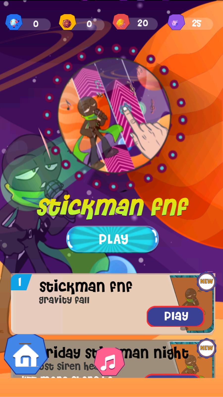 Download Piano Friday Stickman Mod - mu android on PC