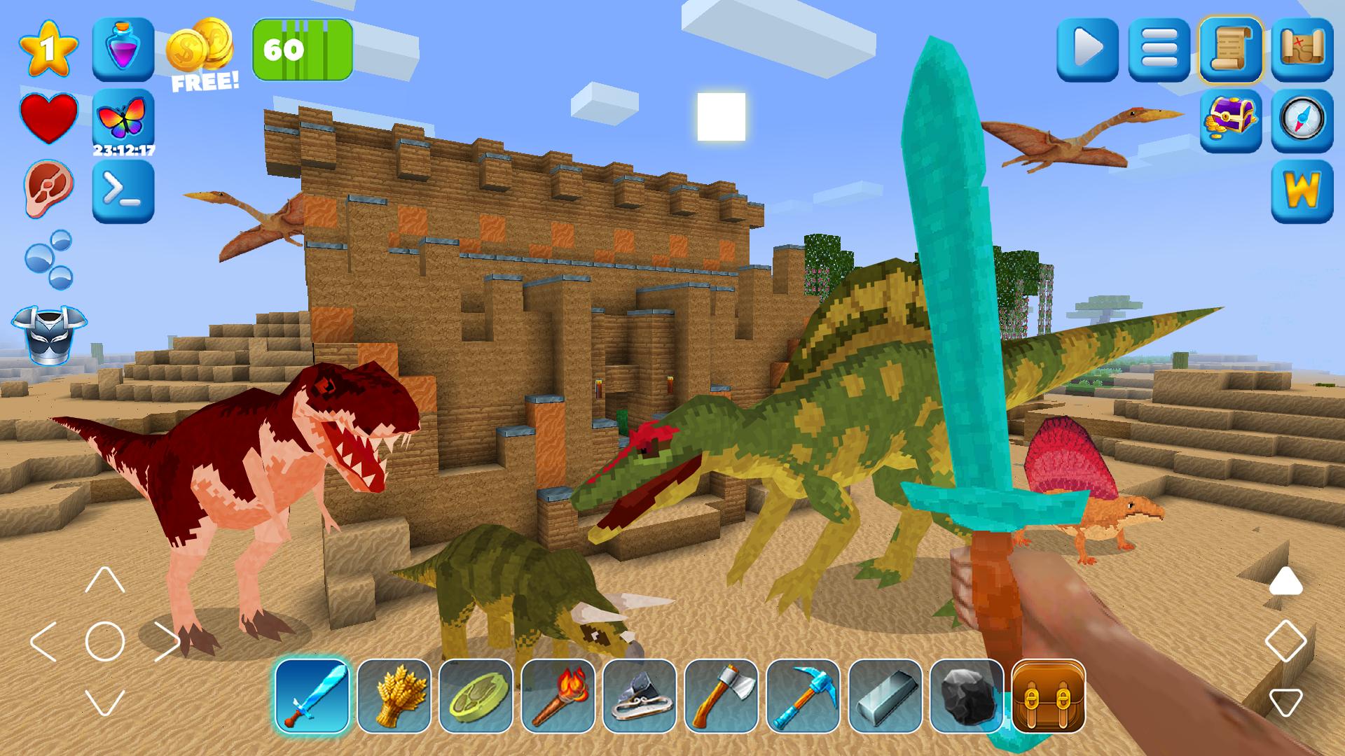 تنزيل DinoCraft: Survive and Craft على جهاز الكمبيوتر | مسؤول GameLoop
