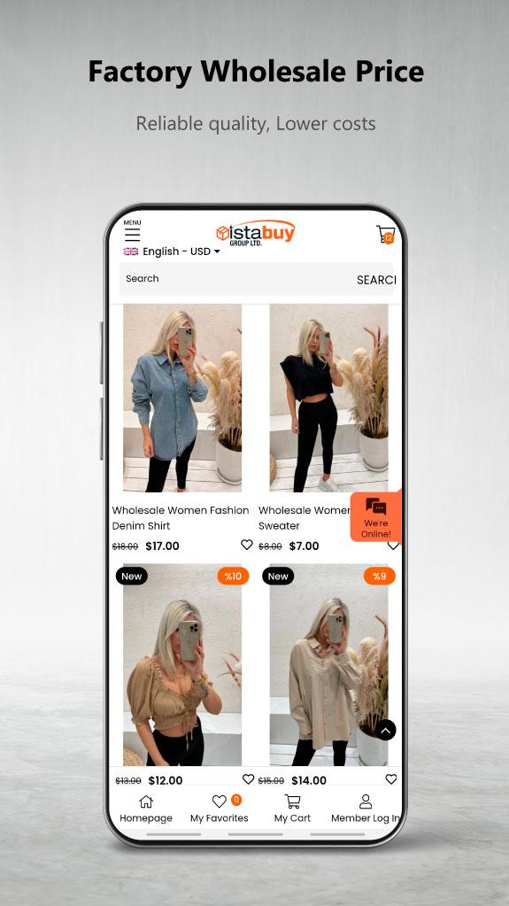 Descargar IstaBuy - Wholesale Clothing en PC | GameLoop Oficial