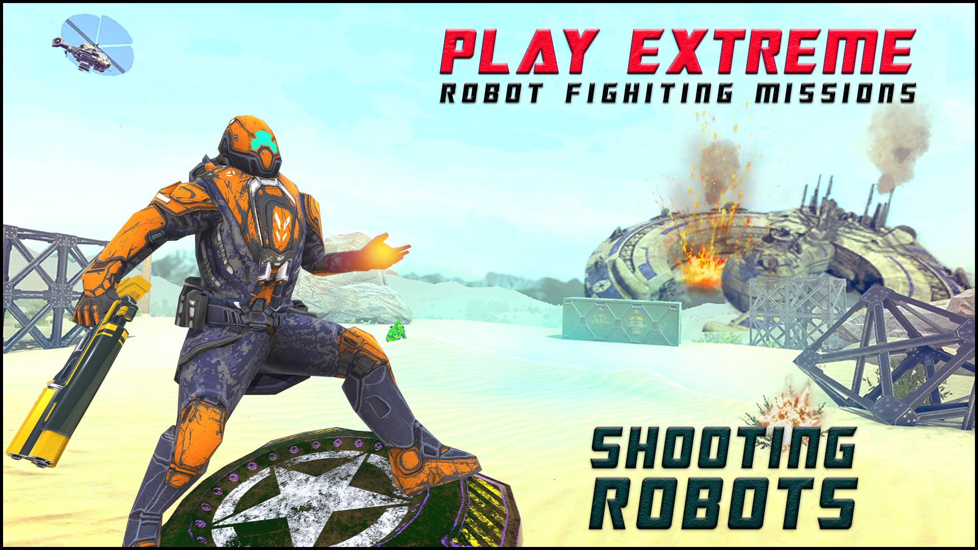 تنزيل Infinity Gun Shoot Robot Games على جهاز الكمبيوتر | مسؤول GameLoop