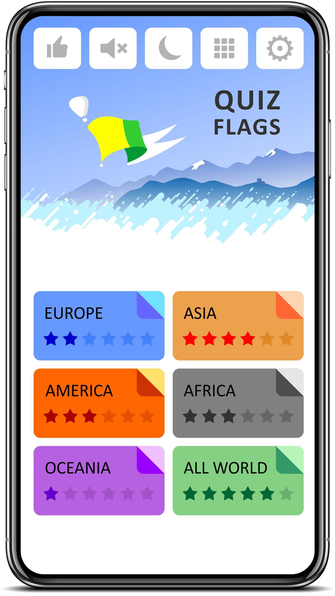 Descargar Flags Game - World countries p en PC | GameLoop Oficial