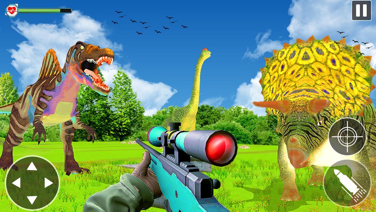 Baixe DINO HUNTER 3D:Fighting Games no PC | Oficial GameLoop