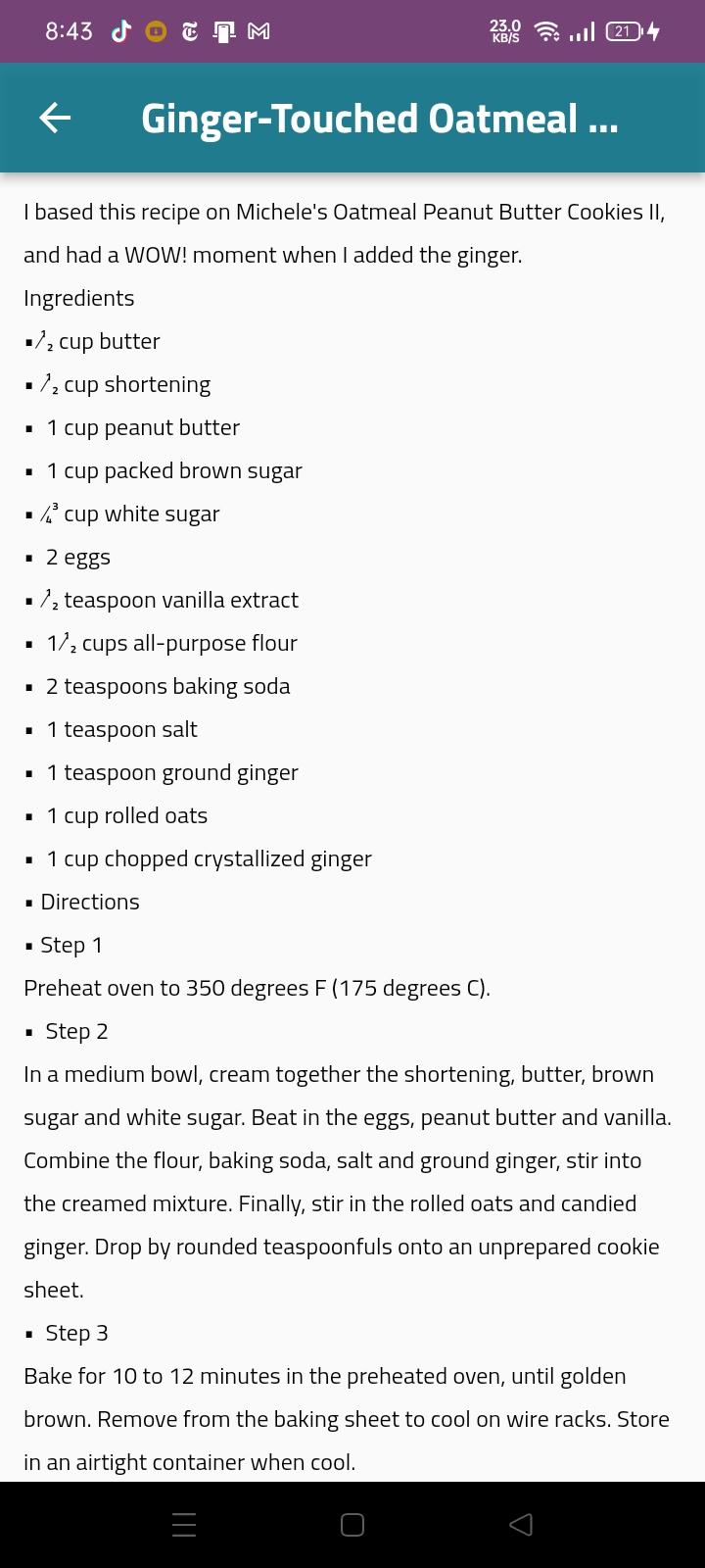 Download Cookies Recipes android on PC