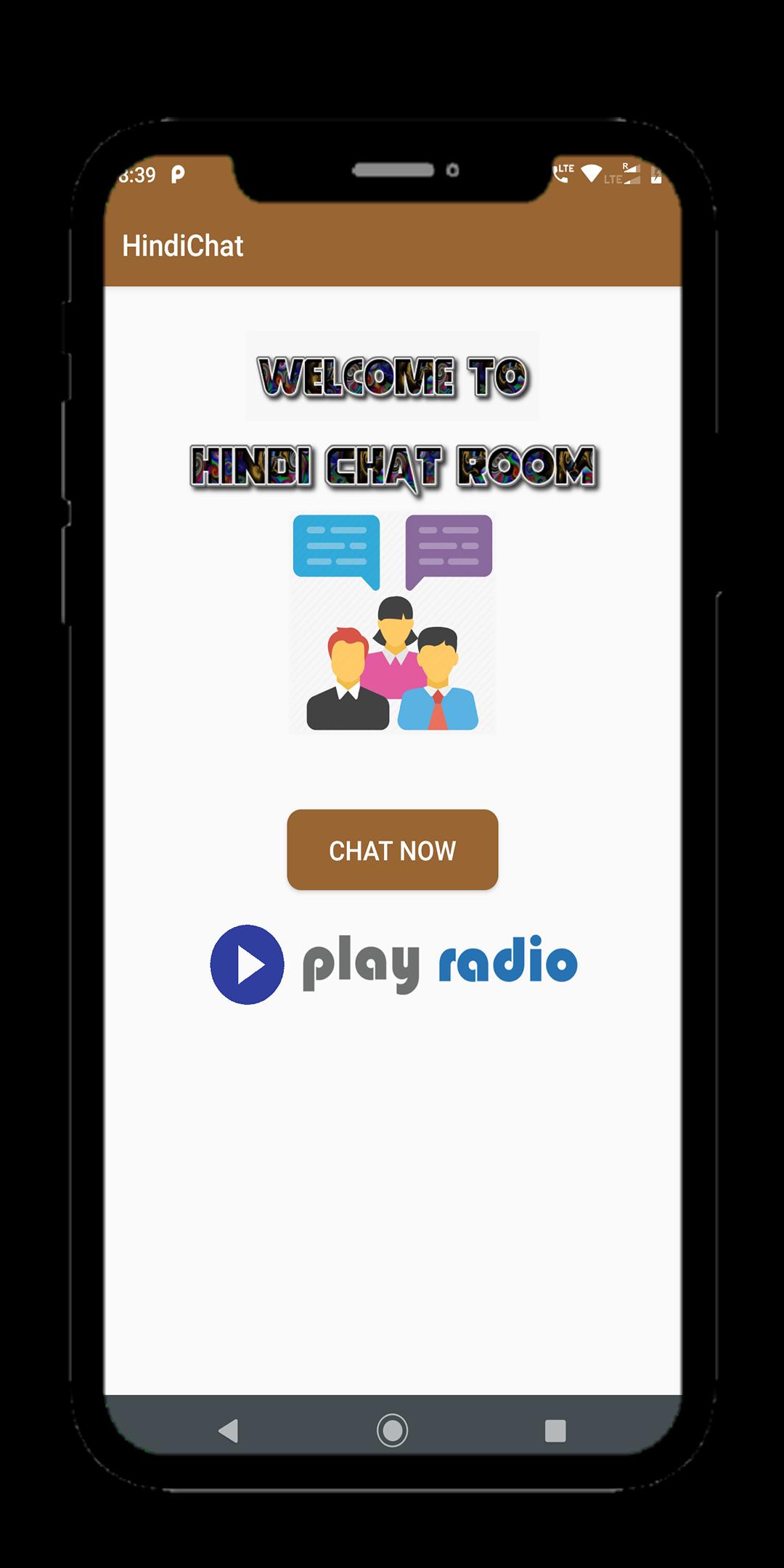 Download Hindi Chat Room - Dating App android on PC