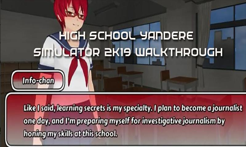 Walkthrough Yandere School Simulator Guide Mod Apk