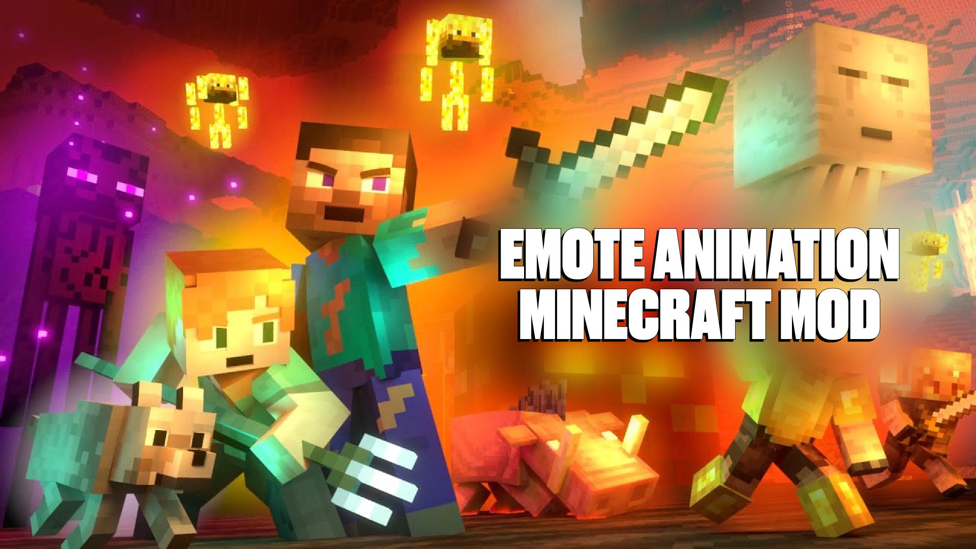 تنزيل Emote Animation Minecraft Mod على جهاز الكمبيوتر | مسؤول GameLoop