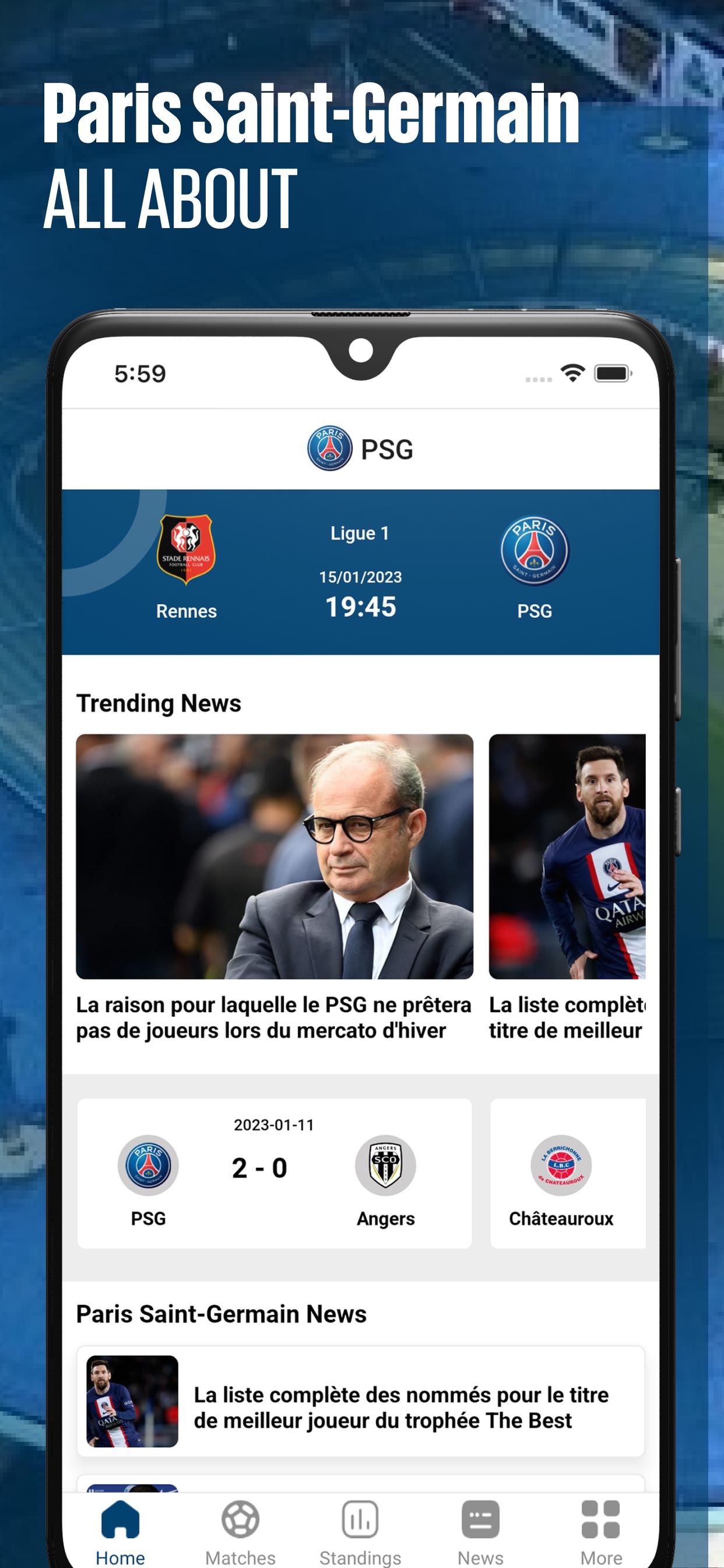 Descargar PSG Paris Saint-Germain Fan en PC | GameLoop Oficial