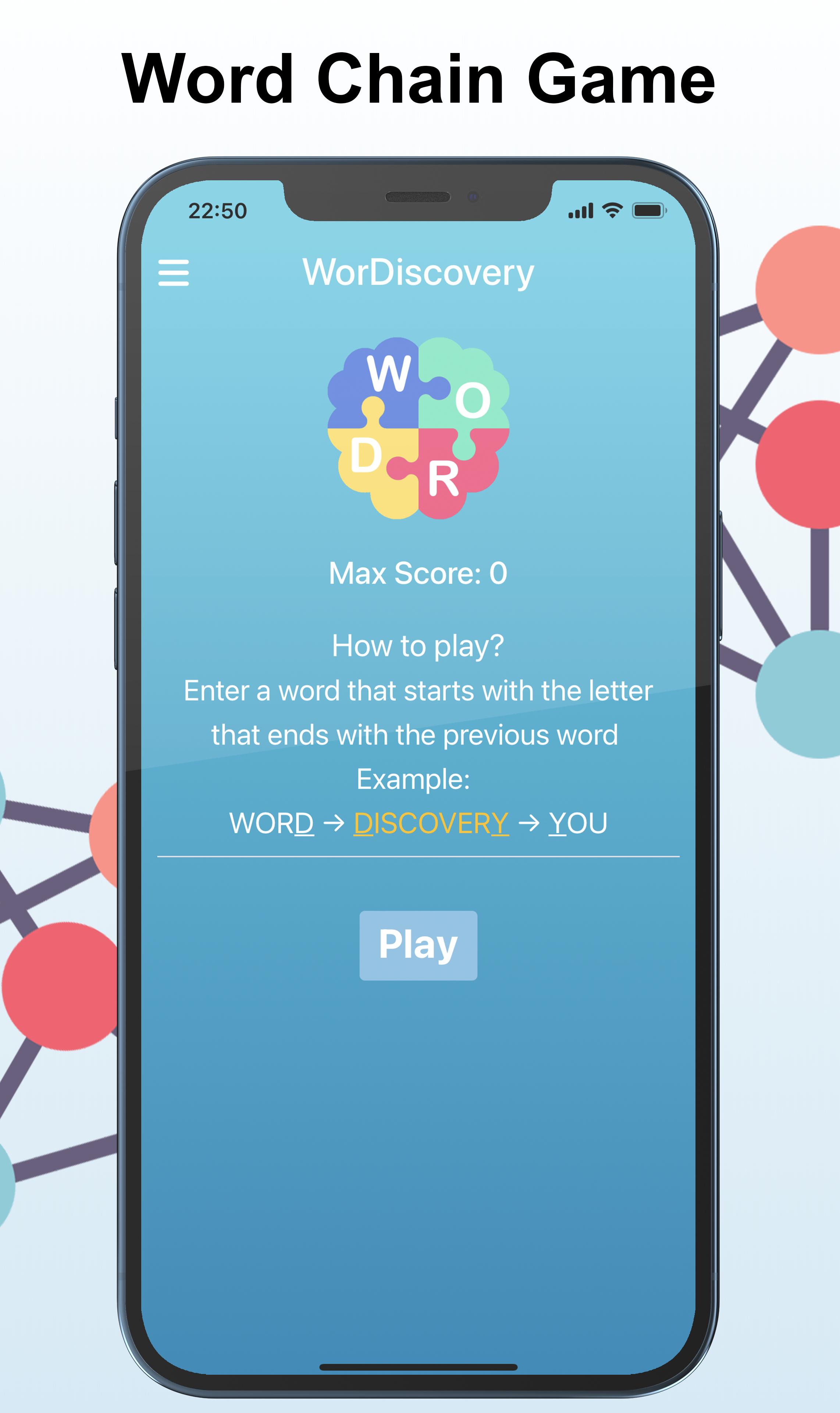 Unduh WorDiscovery - Word Chain Game di PC | Resmi GameLoop