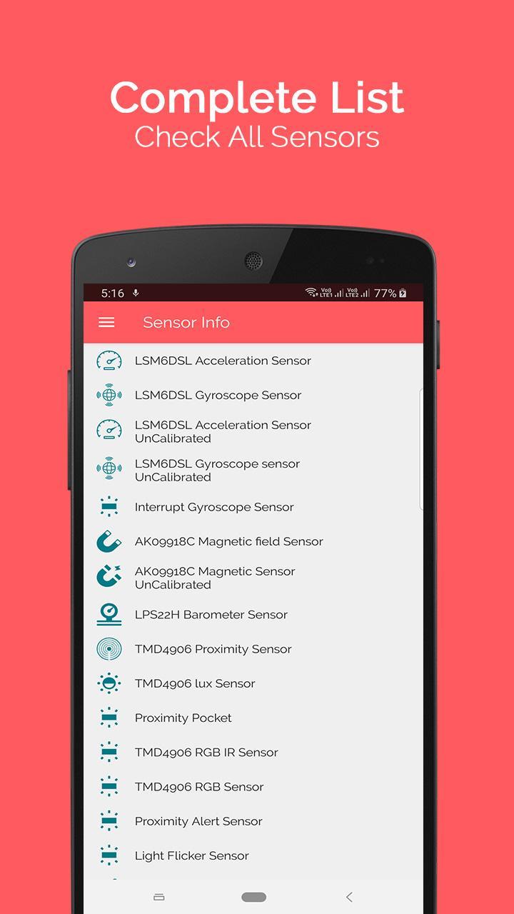 Descargar Sensor Info - Complete Details en PC | GameLoop Oficial