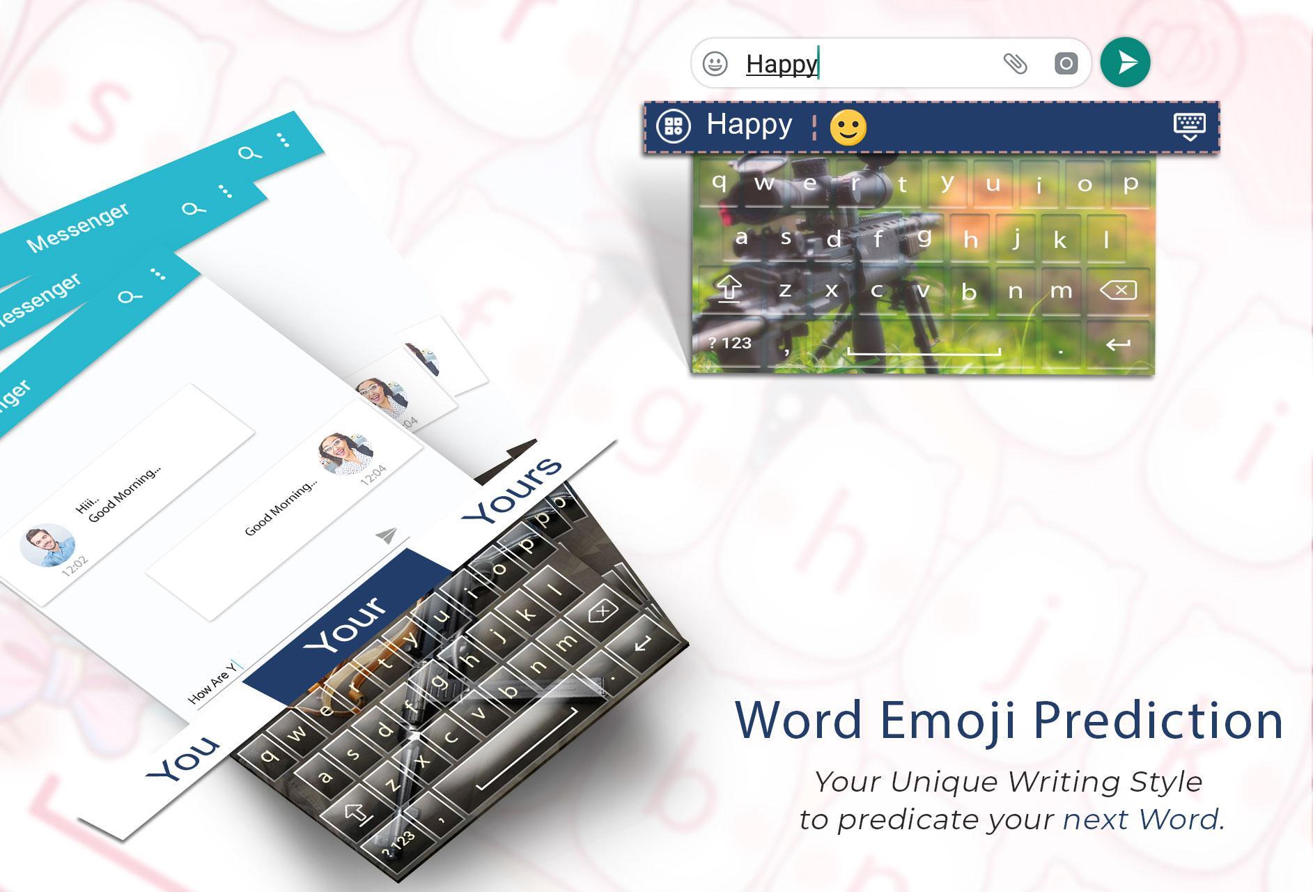 Download Sub Machinegun Keyboard android on PC